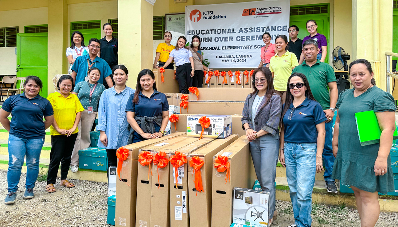 ICTSI Foundation, LGICT boost learning experience in Calamba school | ICTSI